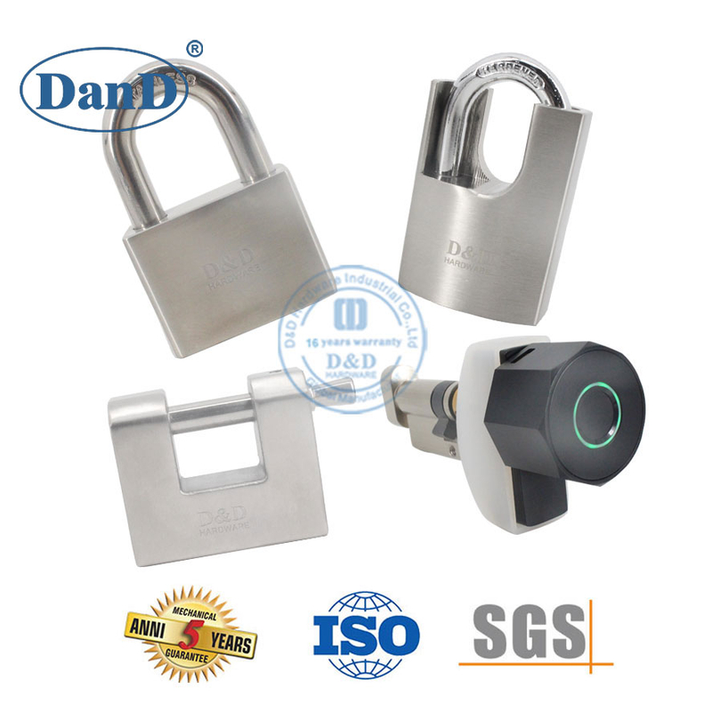 50mm Heavy Duty Stainless Steel Warehouse Garage Padlock-DDPL008 - Buy ...