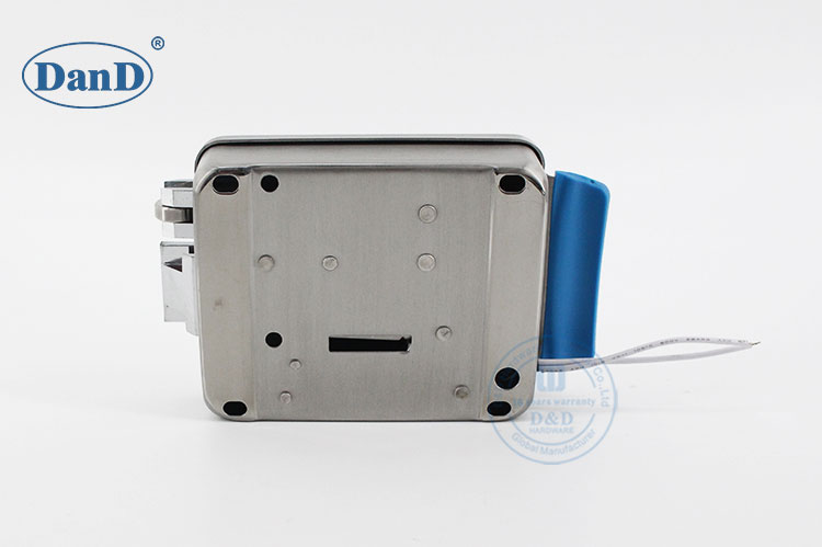 High Security Exterior Front Door Rim Double Cylinder Electric Lock ...