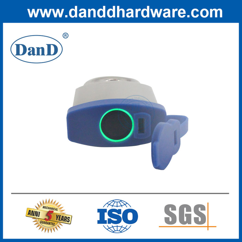 50mm Smart Pad Lock Biometric Fingerprint Locker Unbreakable Padlock ...