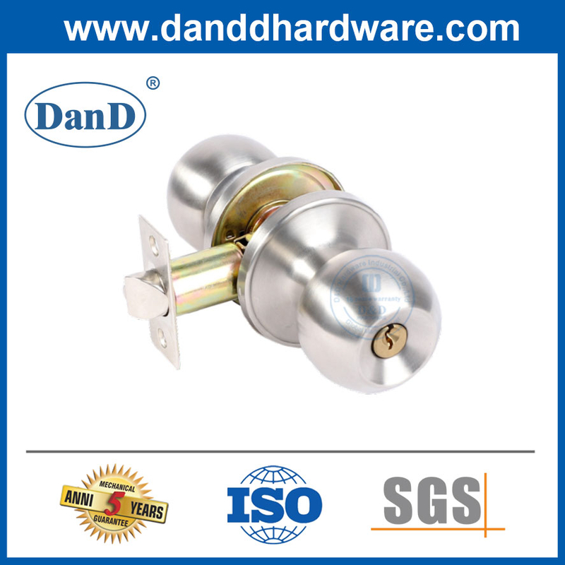 Residential Door Locksets Stainless Steel Entry Door Locksets Knob Lock ...