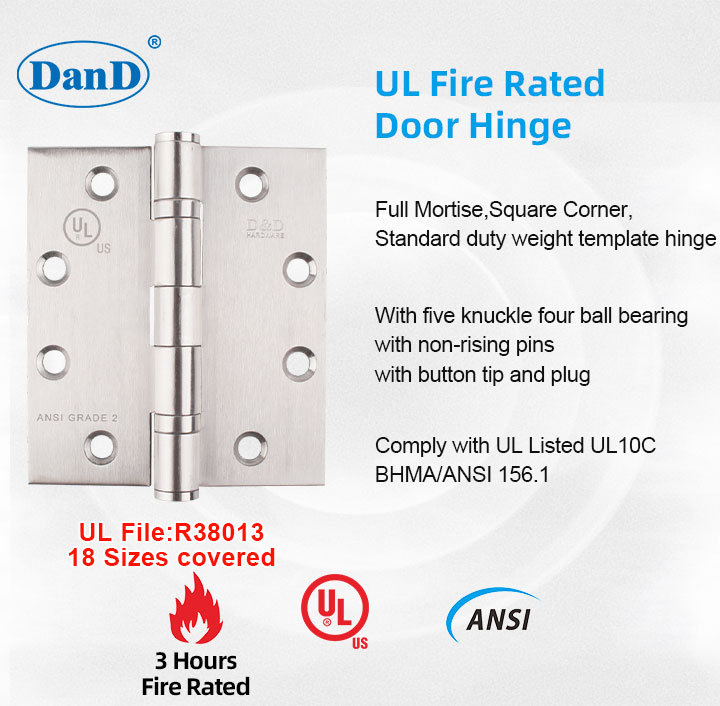 Understanding UL-Listed Door Hardware: A Comprehensive Guide to UL Door Hinges and UL Panic Bars ...