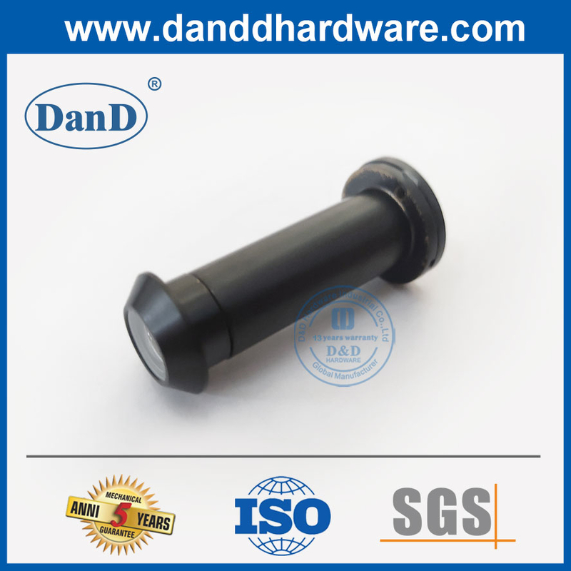 Matt Black Exterior Door with Wide Angle Peephole Viewer-DDDV001 - Buy ...