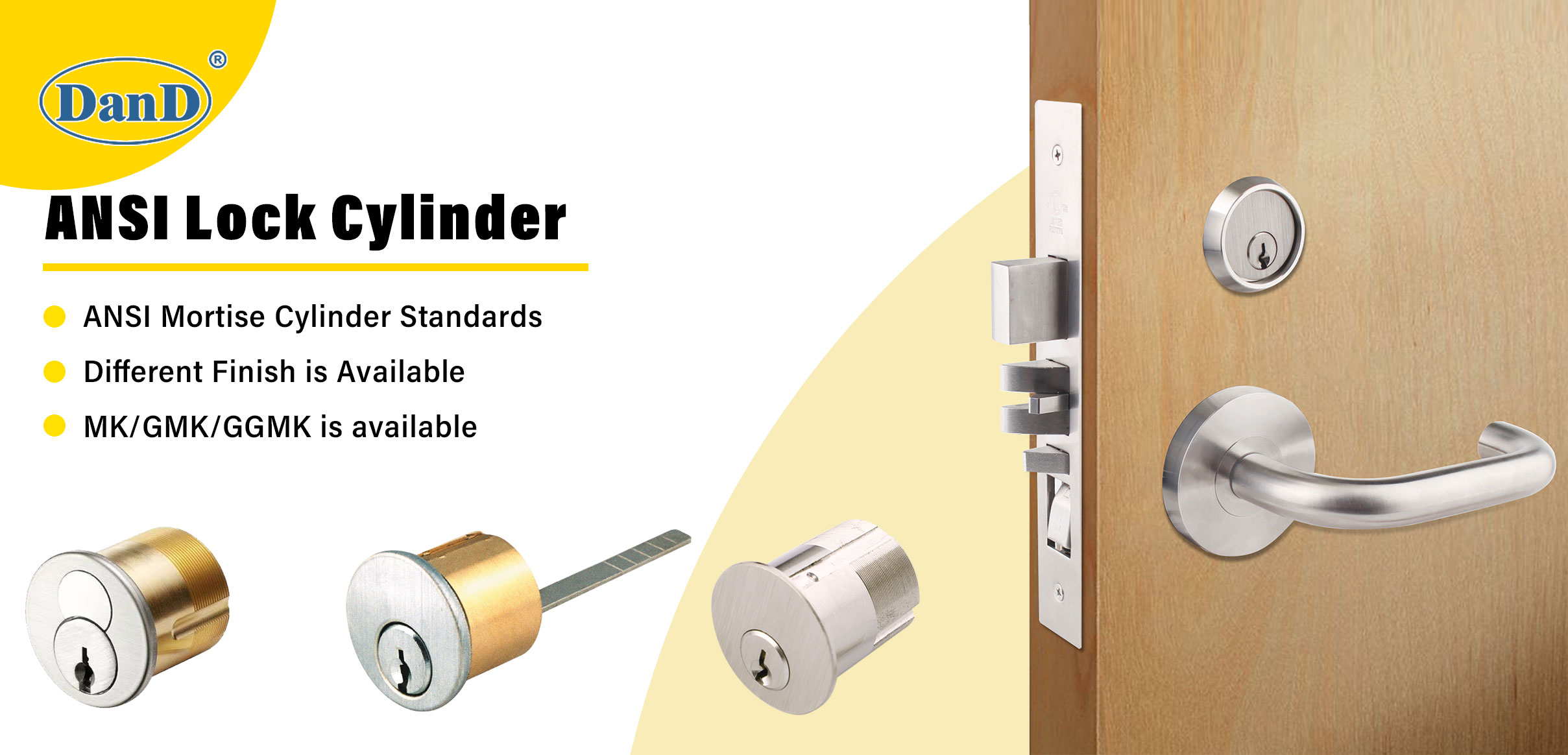 Fire rated EN1303 lock cylinder manufacturer - danddhardware