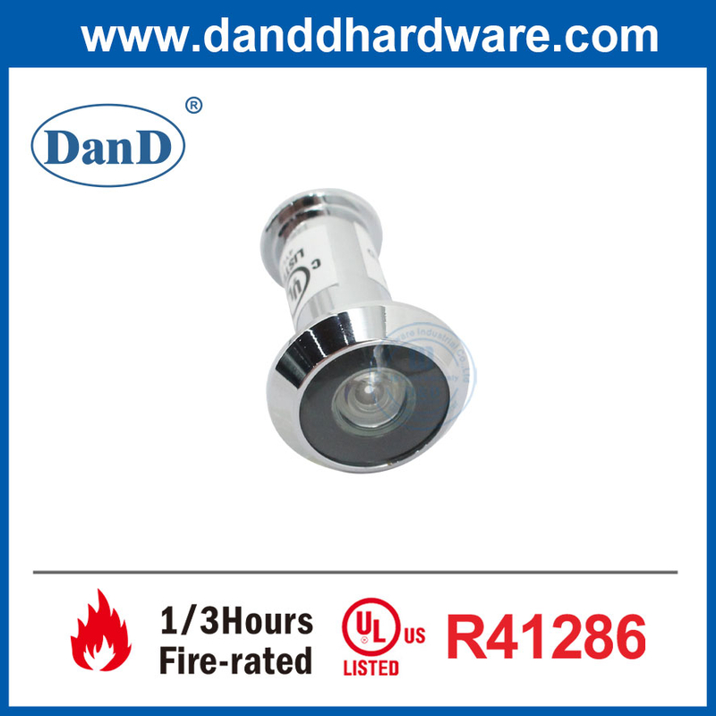 UL Listed Fire Rated 180 Degree Security Door Spy Eye Hole Viewer with ...
