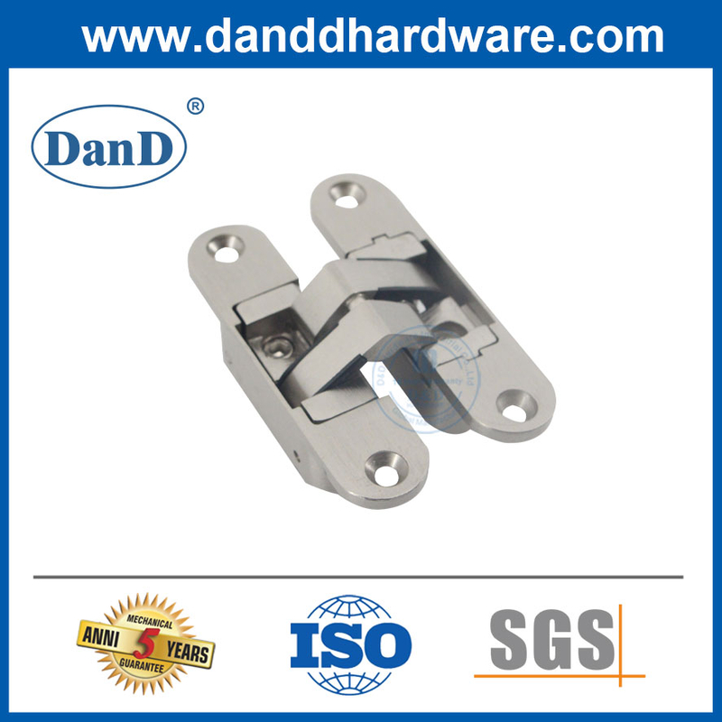 Zinc Alloy Wood Hidden Cross Hardware Invisible Gate Hinge-DDCH007-B ...