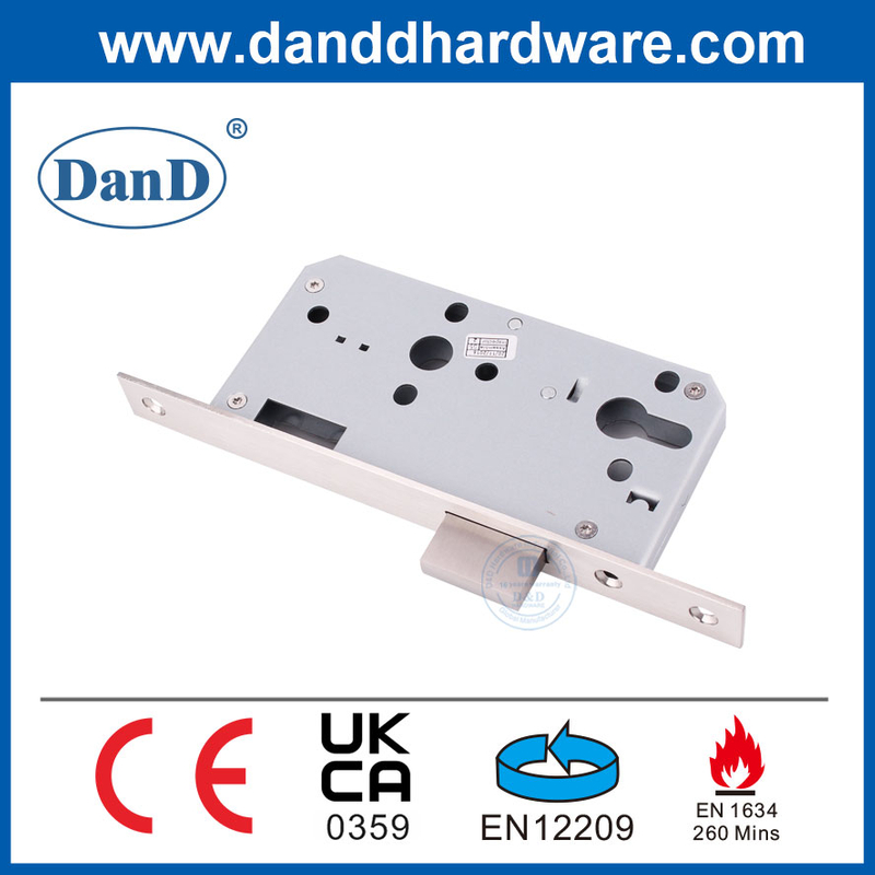 EN12209 Fire Rated Wooden Outdoor Door Mortise Deadbolt Lock-DDML013 ...