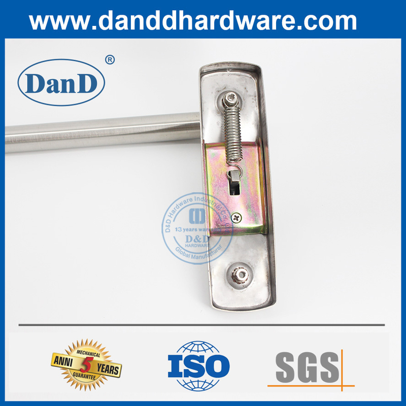 Steel Door Security Bars Cross Bar Panic Bar Lock for Single Door ...