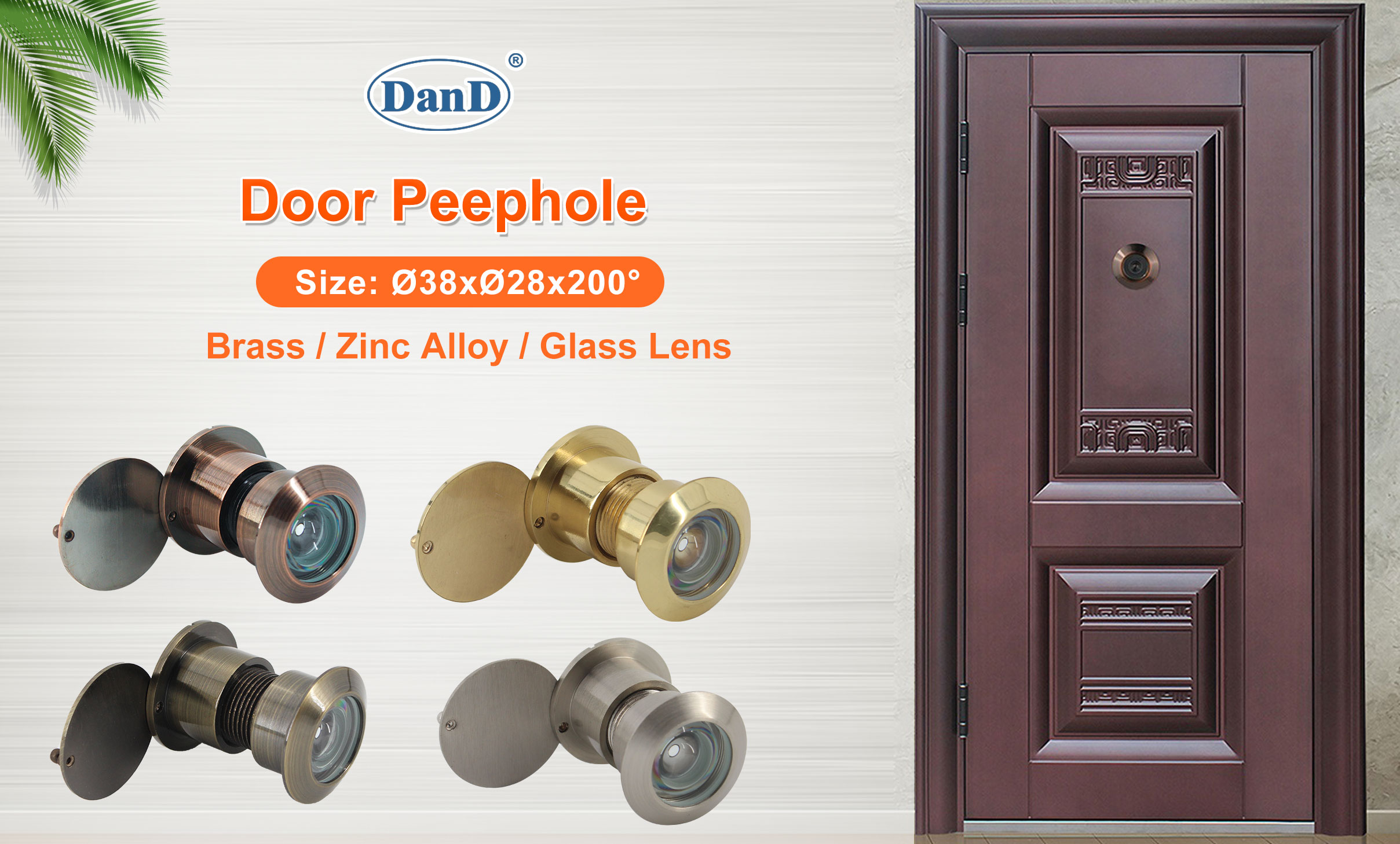Door Peephole Supplier - D&D Hardware Industrial